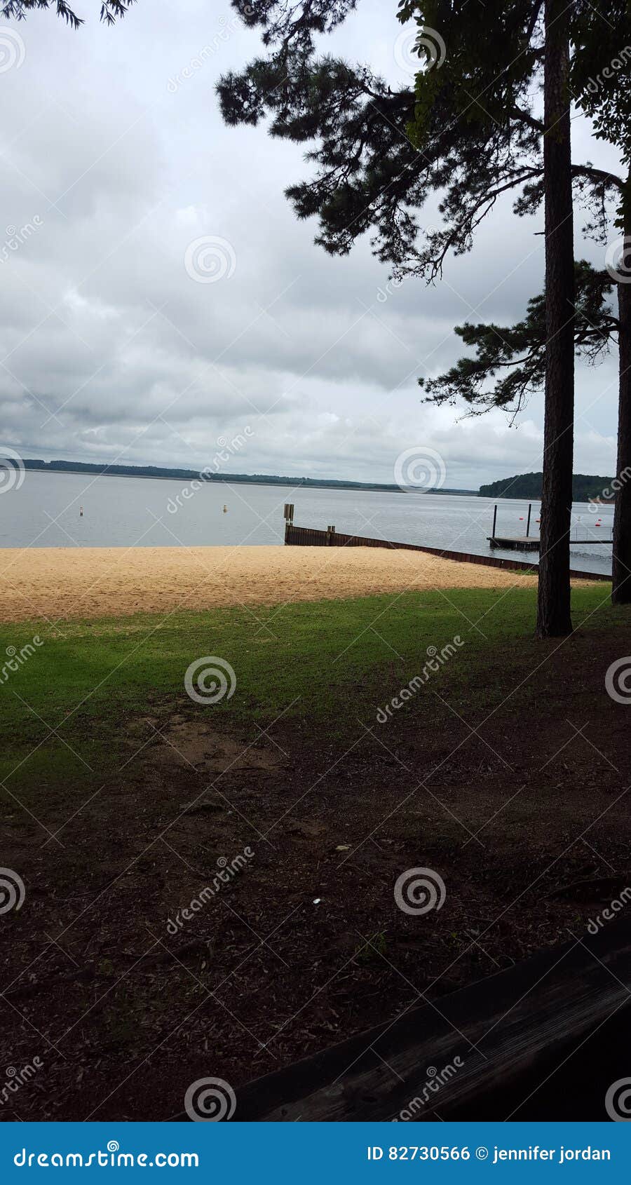 Boat Ramp On Muddy Creek Drone Aerial Stock Photography | CartoonDealer ...