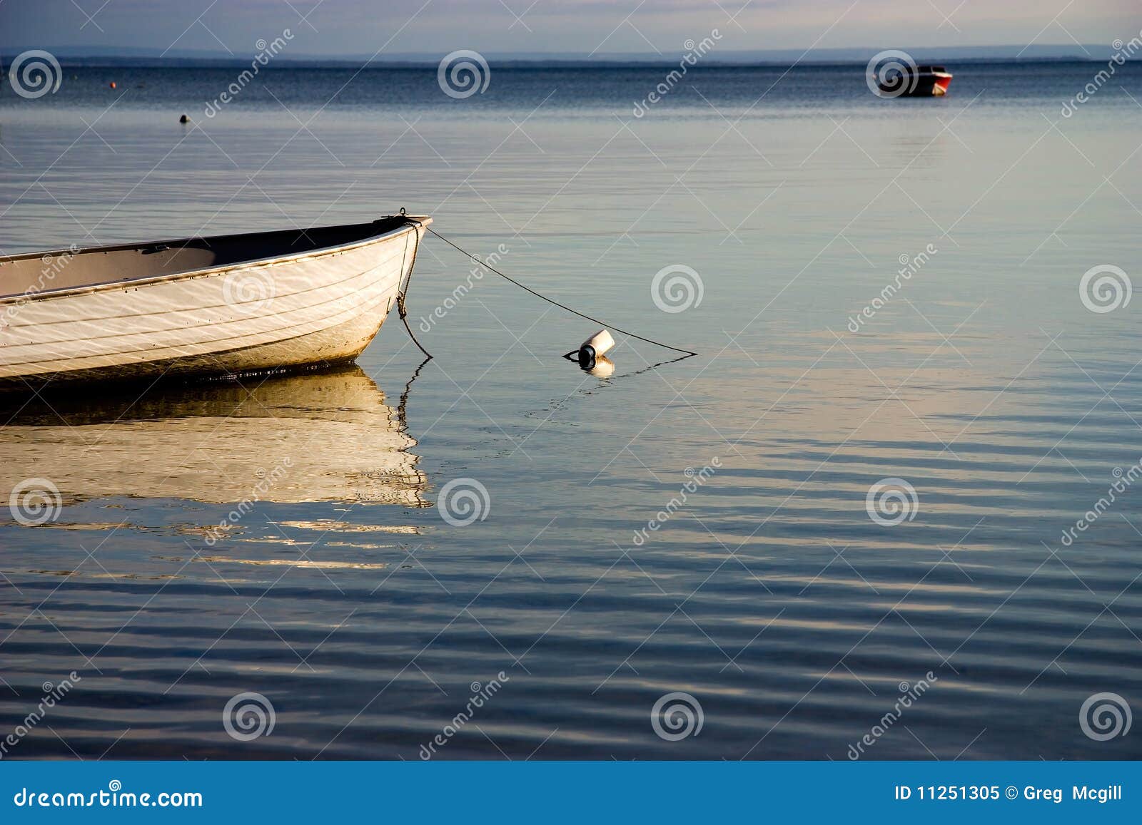 Boat Reflections stock image. Image of ripples, ocean - 11251305