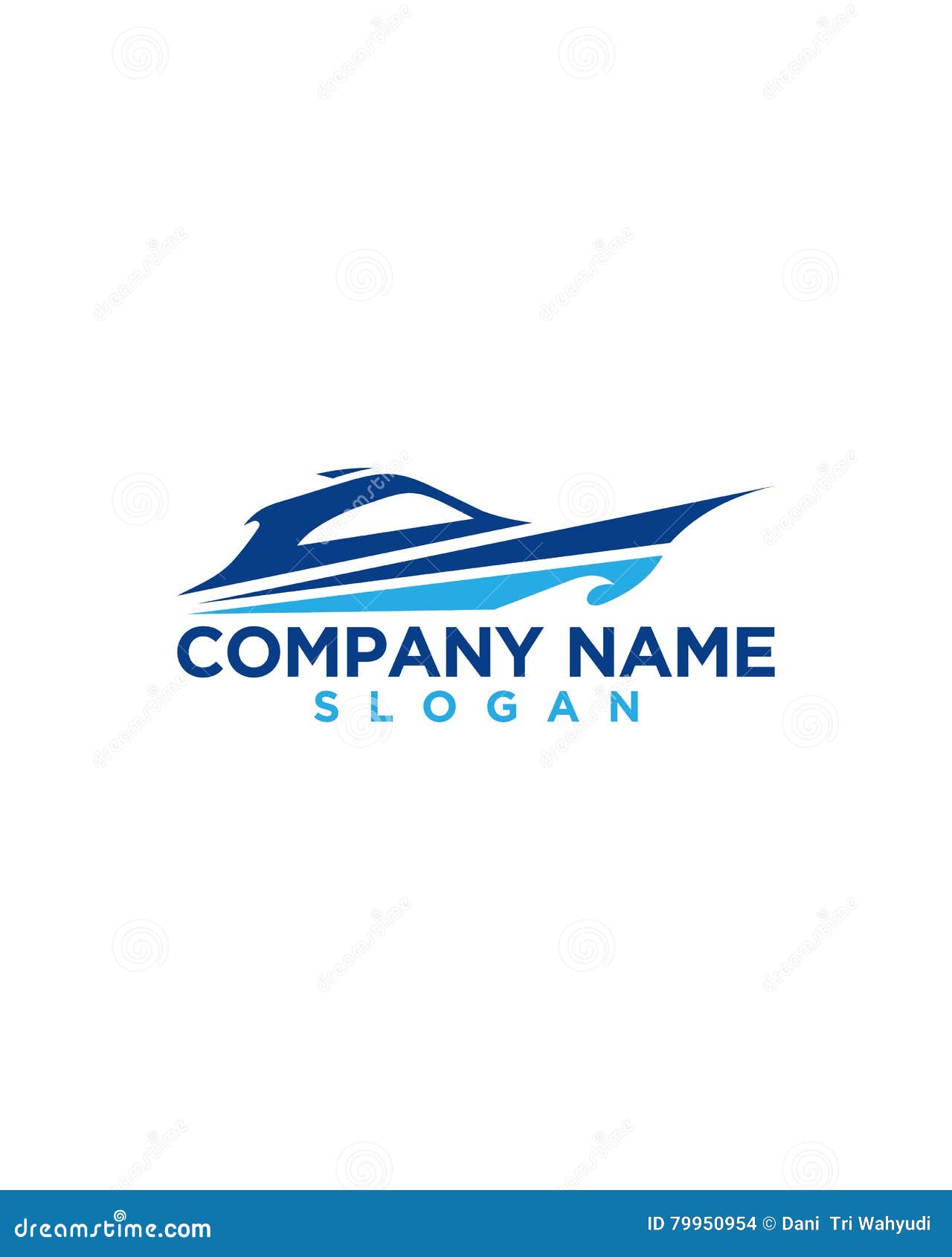 Boat rent logo design 2 stock illustration. Illustration of icon - 79950954