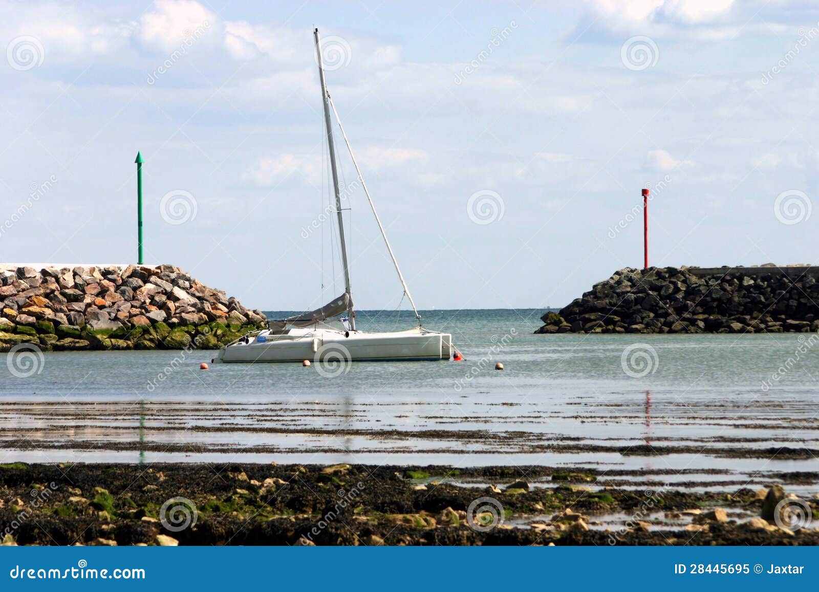 Boat at rest stock image. Image of boat, coast, atlantic - 28445695