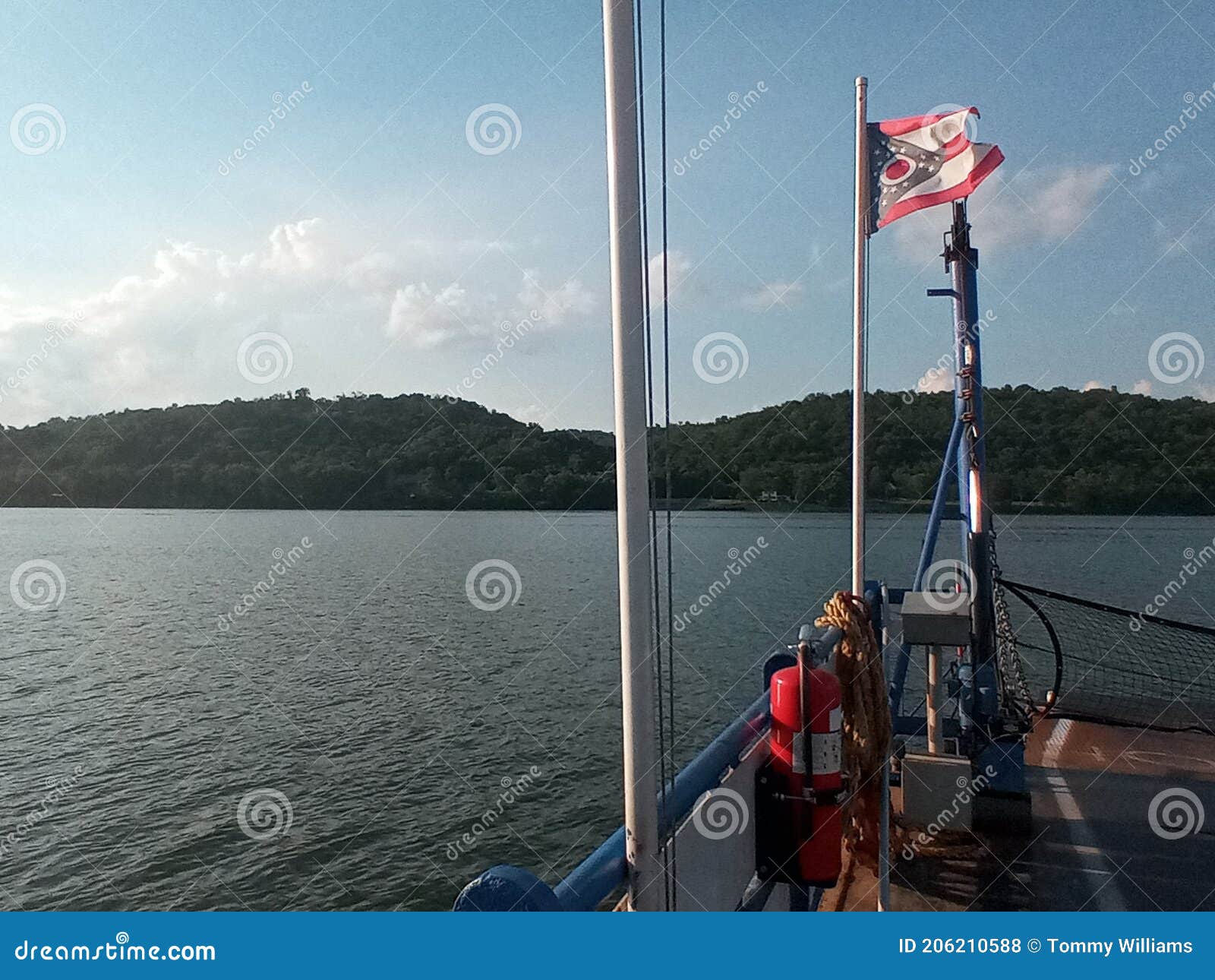 Boat Ride on Ohio river stock photo. Image of ride, ship - 206210588