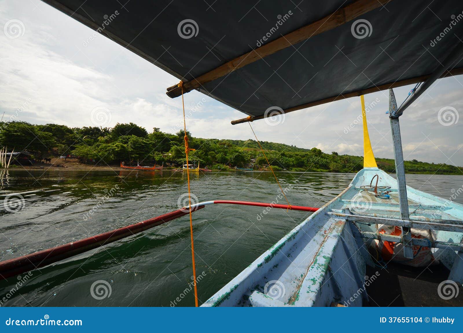 Boat ride stock photo. Image of outdoors, water, front - 37655104