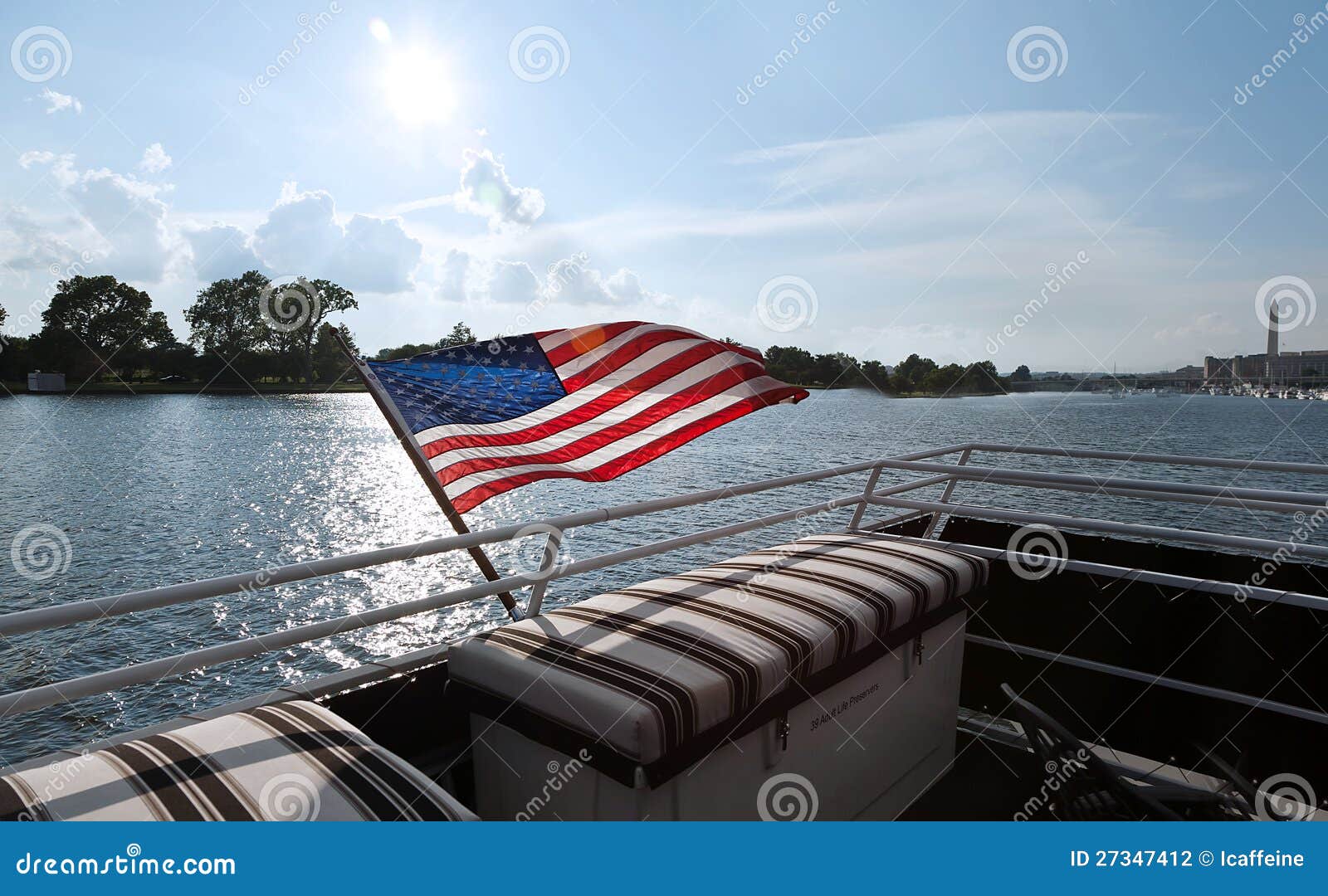 Boat rides in DC stock photo. Image of blue, vacation - 27347412