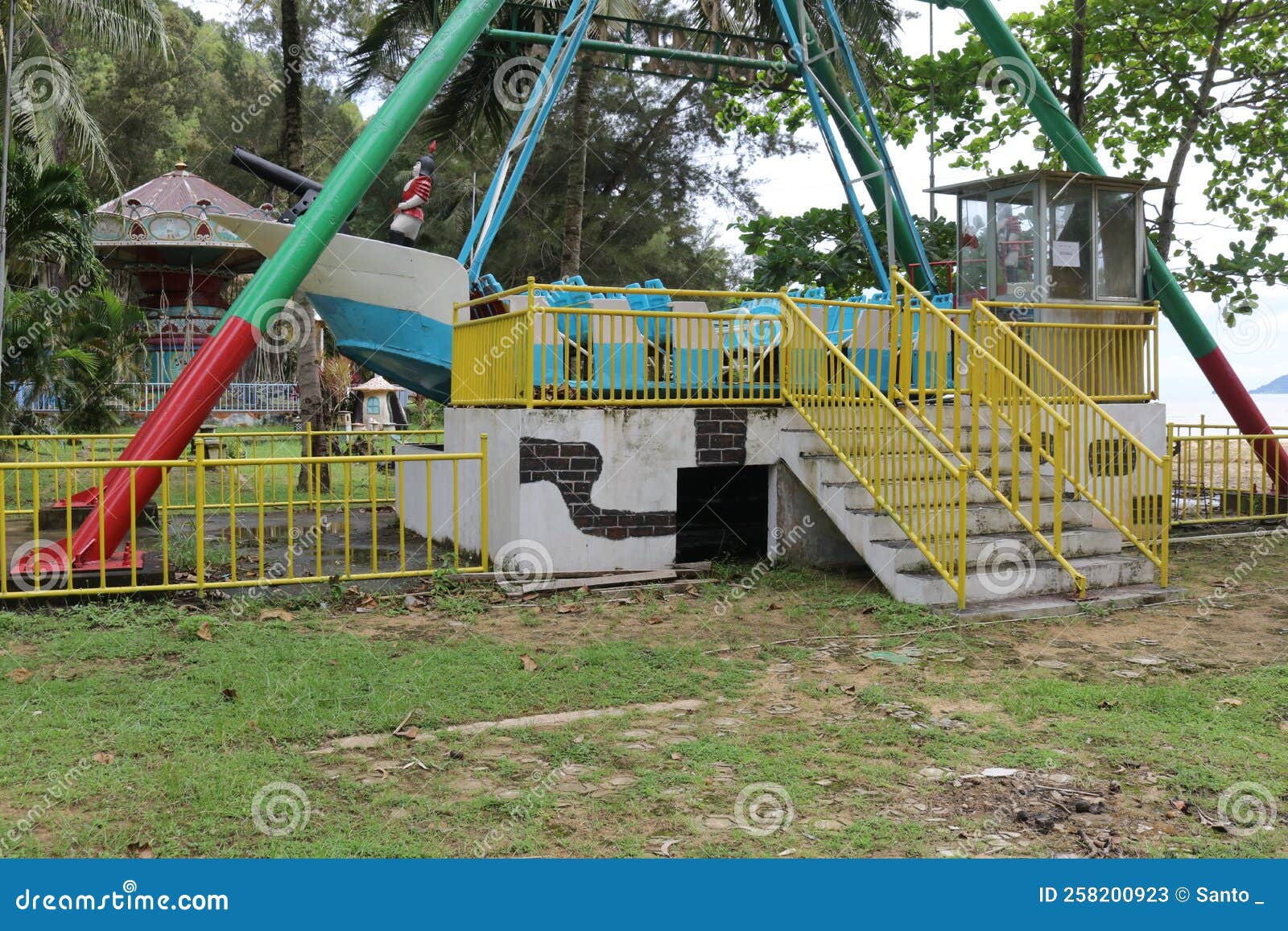 Boat Rides in the Park with Great View Stock Image - Image of city ...