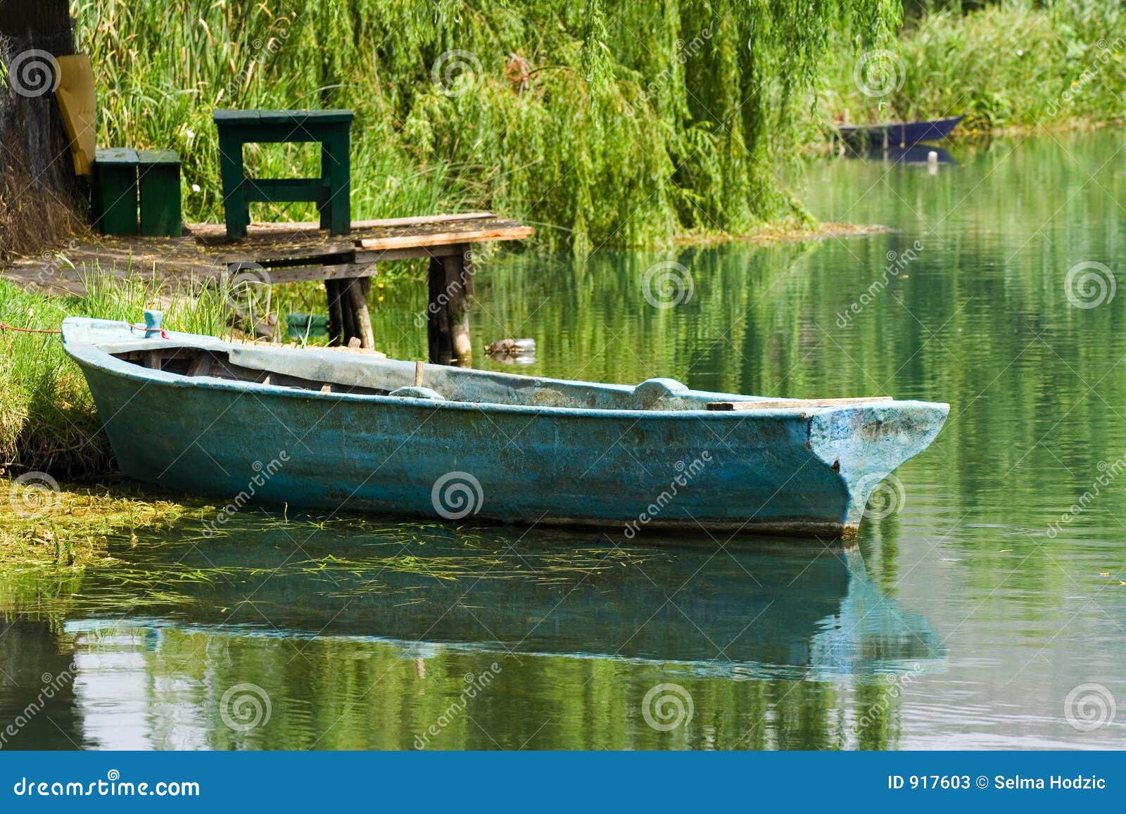 Boat on the river stock image. Image of relaxation, holyday - 917603