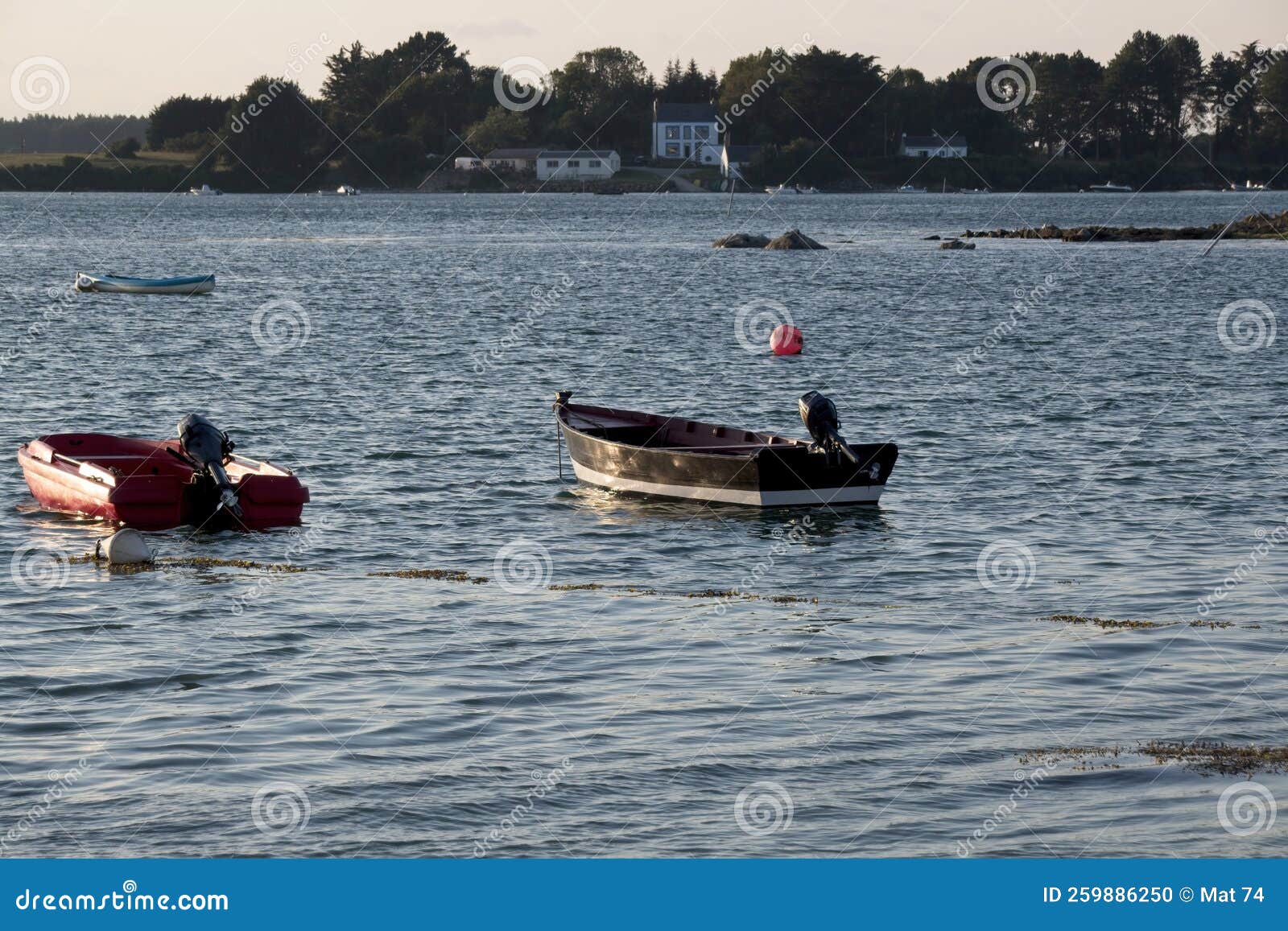Boat on the river editorial image. Image of river, holiday - 259886250