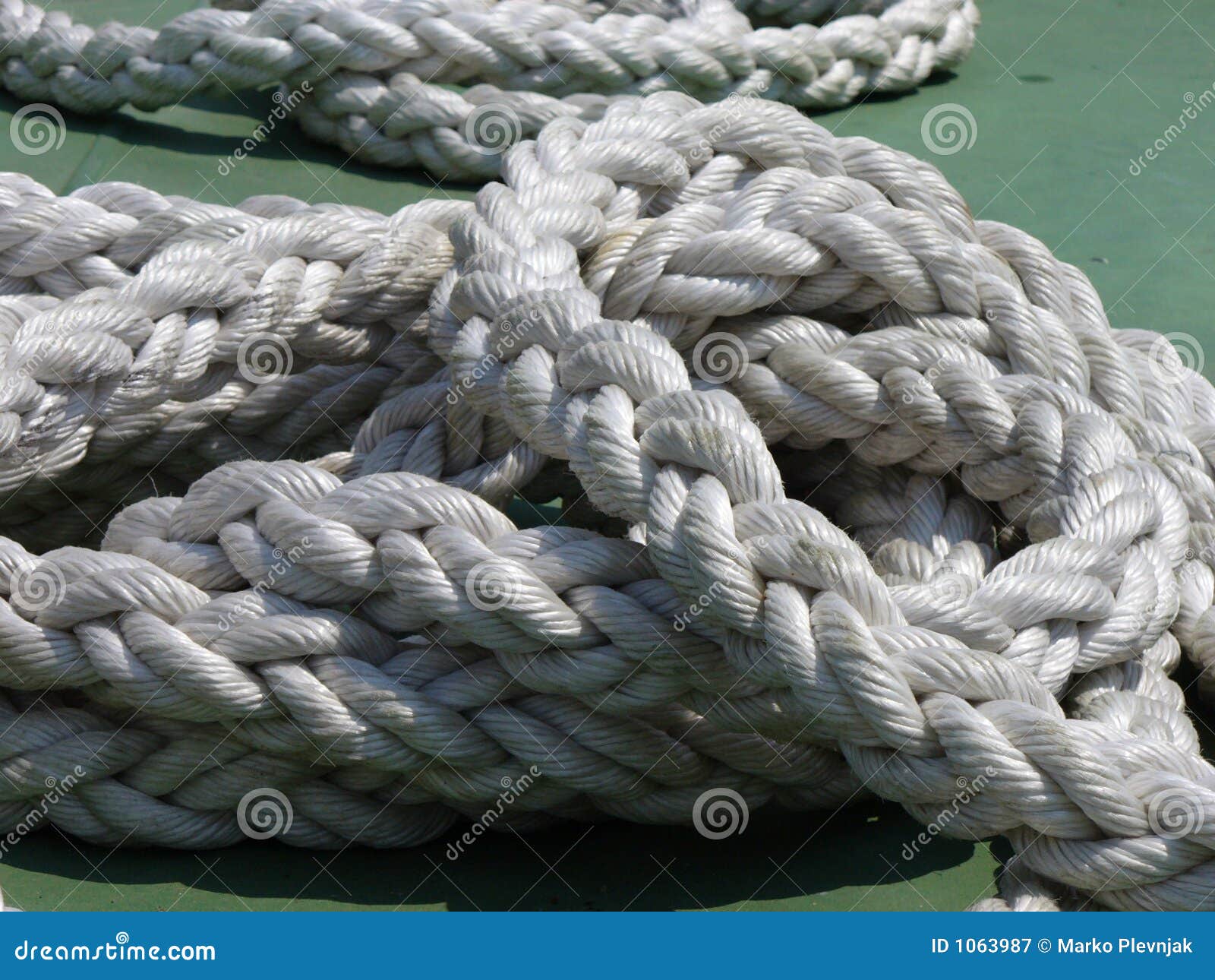 Boat ropes stock image. Image of ropes, rope, knot, tied - 1063987