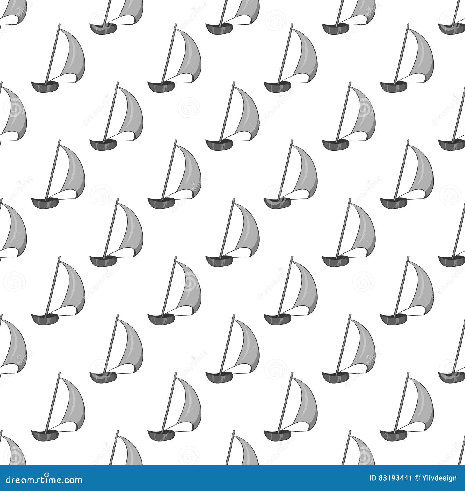 Boat seamless pattern stock vector. Illustration of design - 83193441