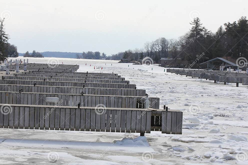 Boat Slips at Marina (Empty) Stock Photo - Image of slips, filled: 69039238