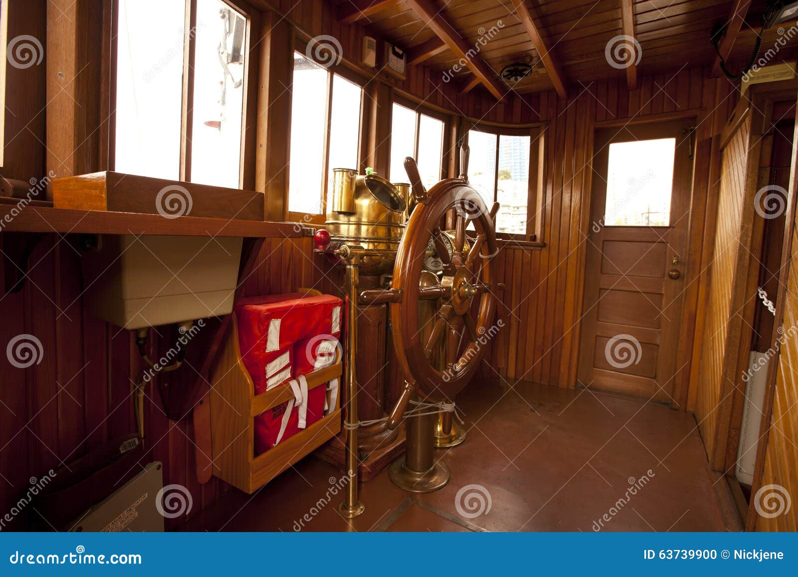 Boat Steering Navigation Wheel Editorial Image - Image of nautical ...