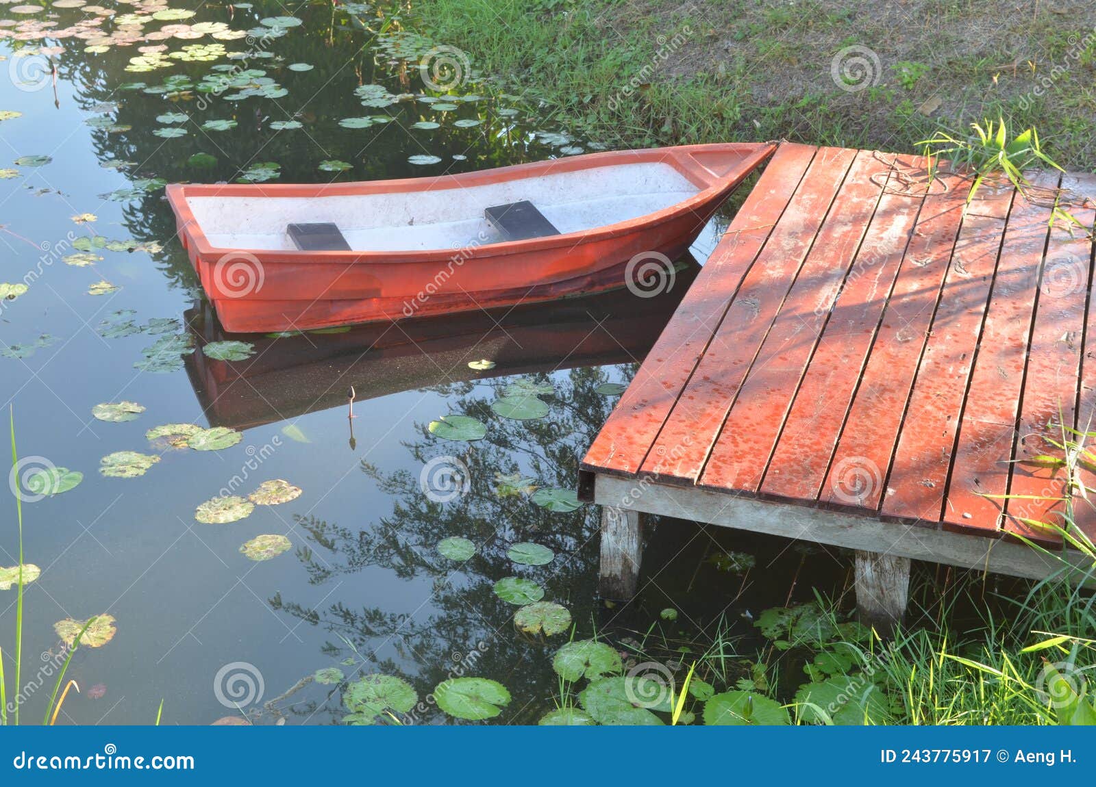 Boats, swamps. stock image. Image of decorations, houses - 243775917