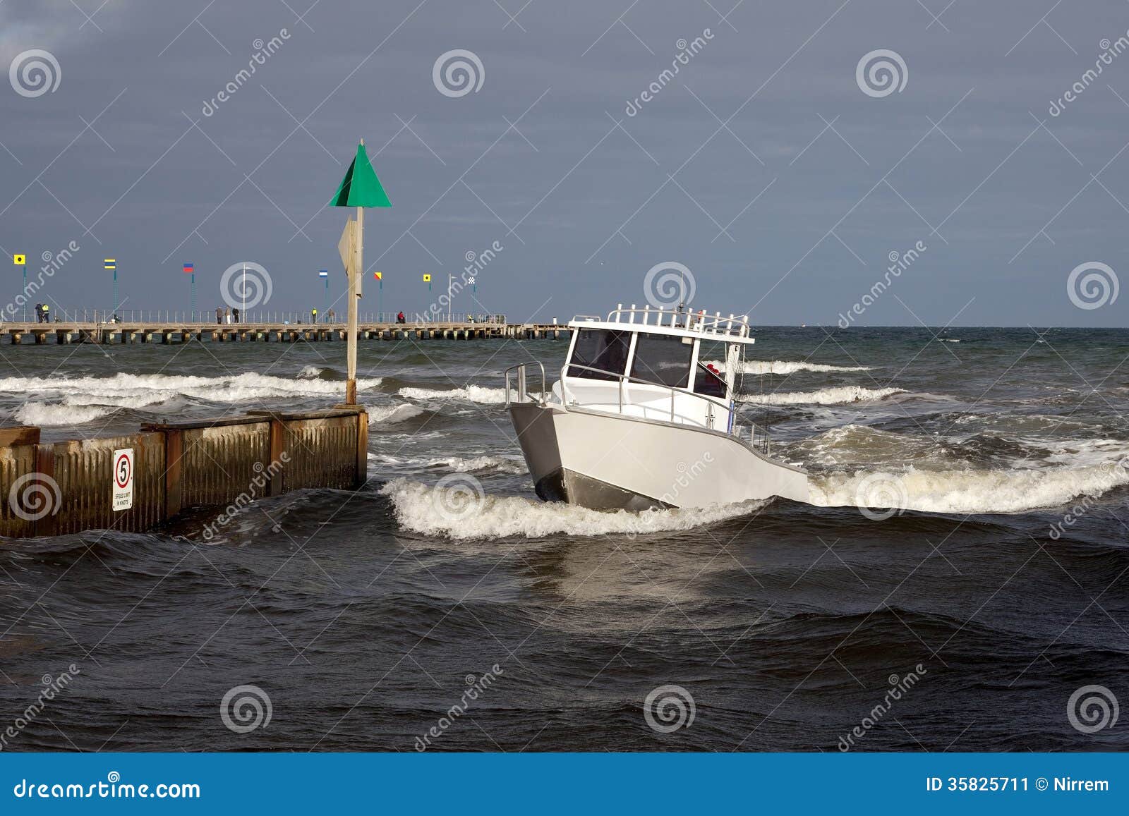 Boat to Starboard stock image. Image of water, boat, ocean - 35825711