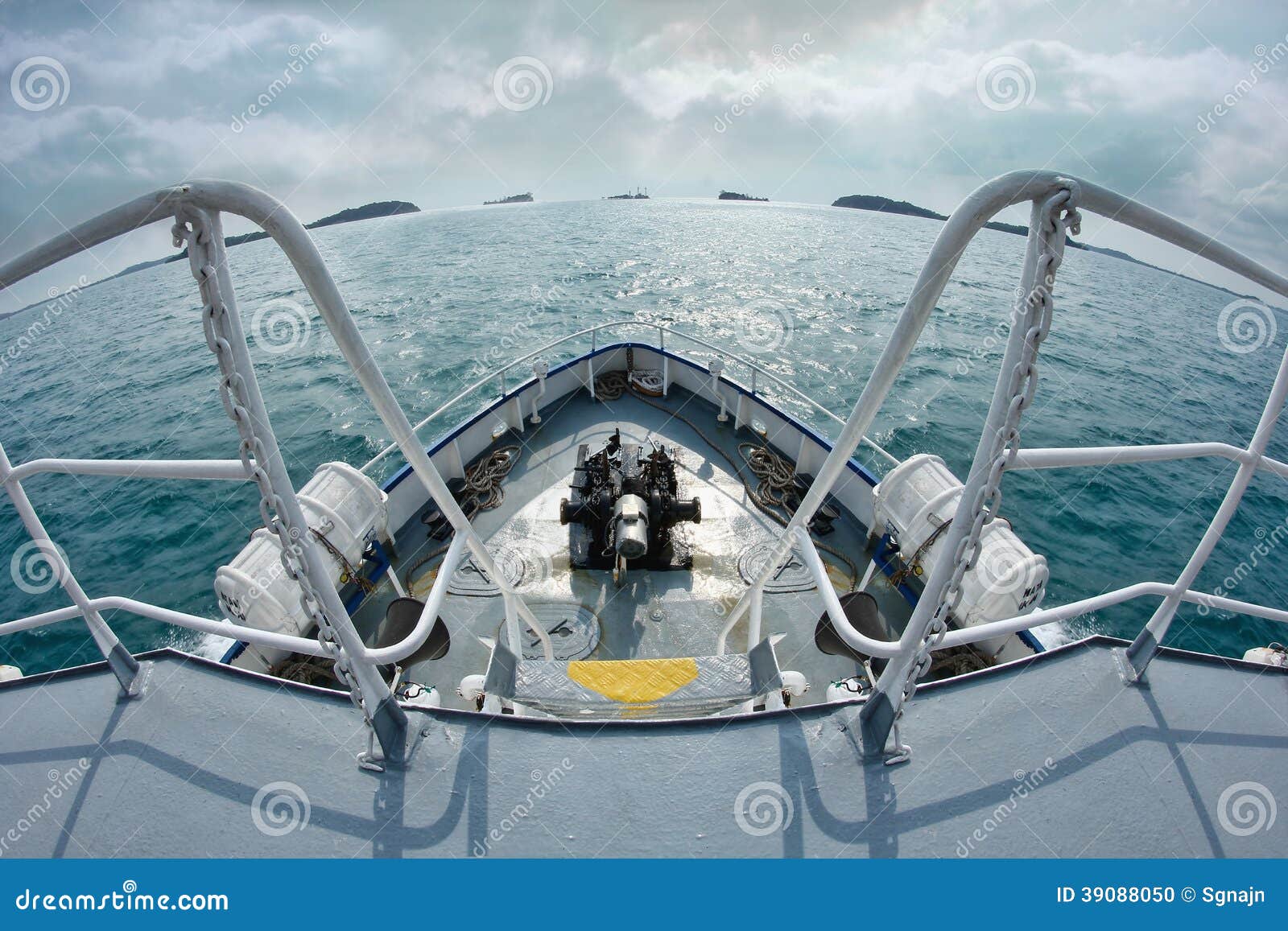 Boat travel front view stock photo. Image of boat, beautiful - 39088050