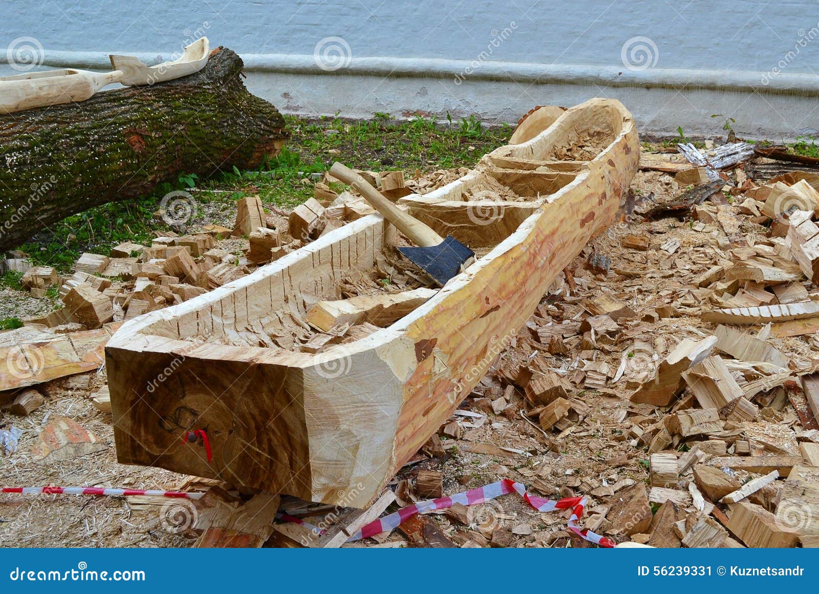 Boat from the trunk stock image. Image of outdoors, foreground - 56239331