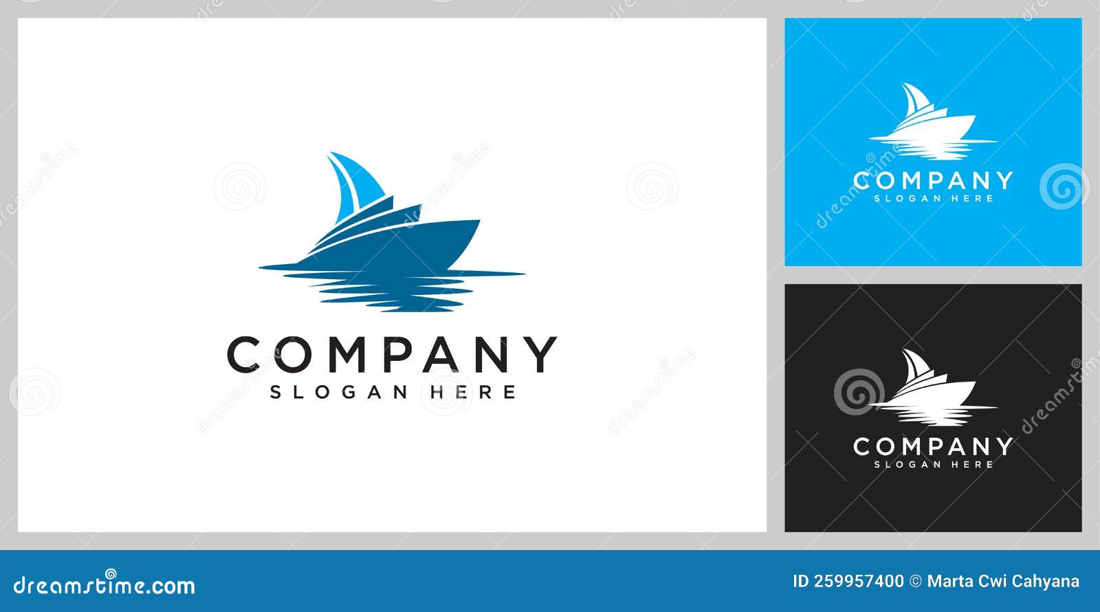 Boat Vector Logo Design Template Stock Vector - Illustration of logo ...