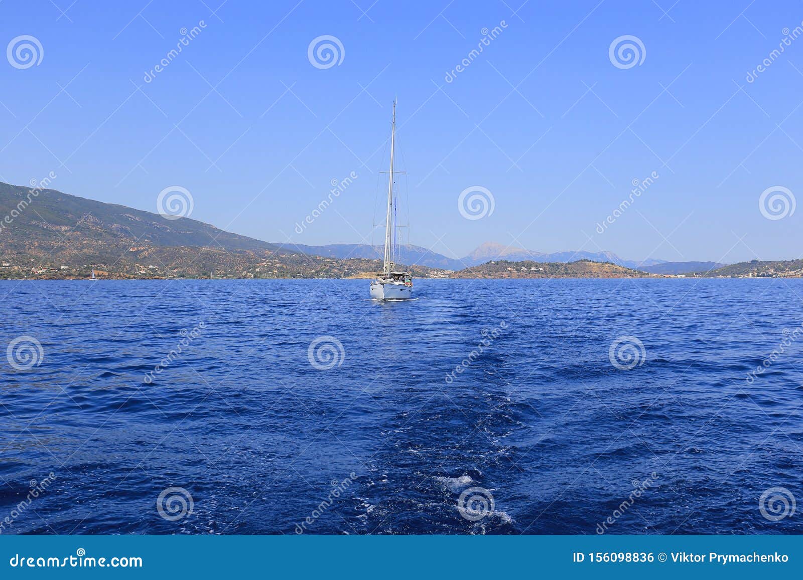 Boat Wake. Water Wake from Boat Stock Photo - Image of sail, motorboat ...