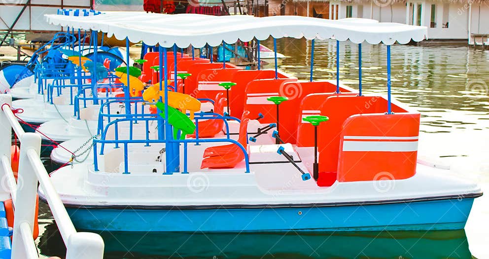 Boat with water gun stock photo. Image of color, fight - 25916820