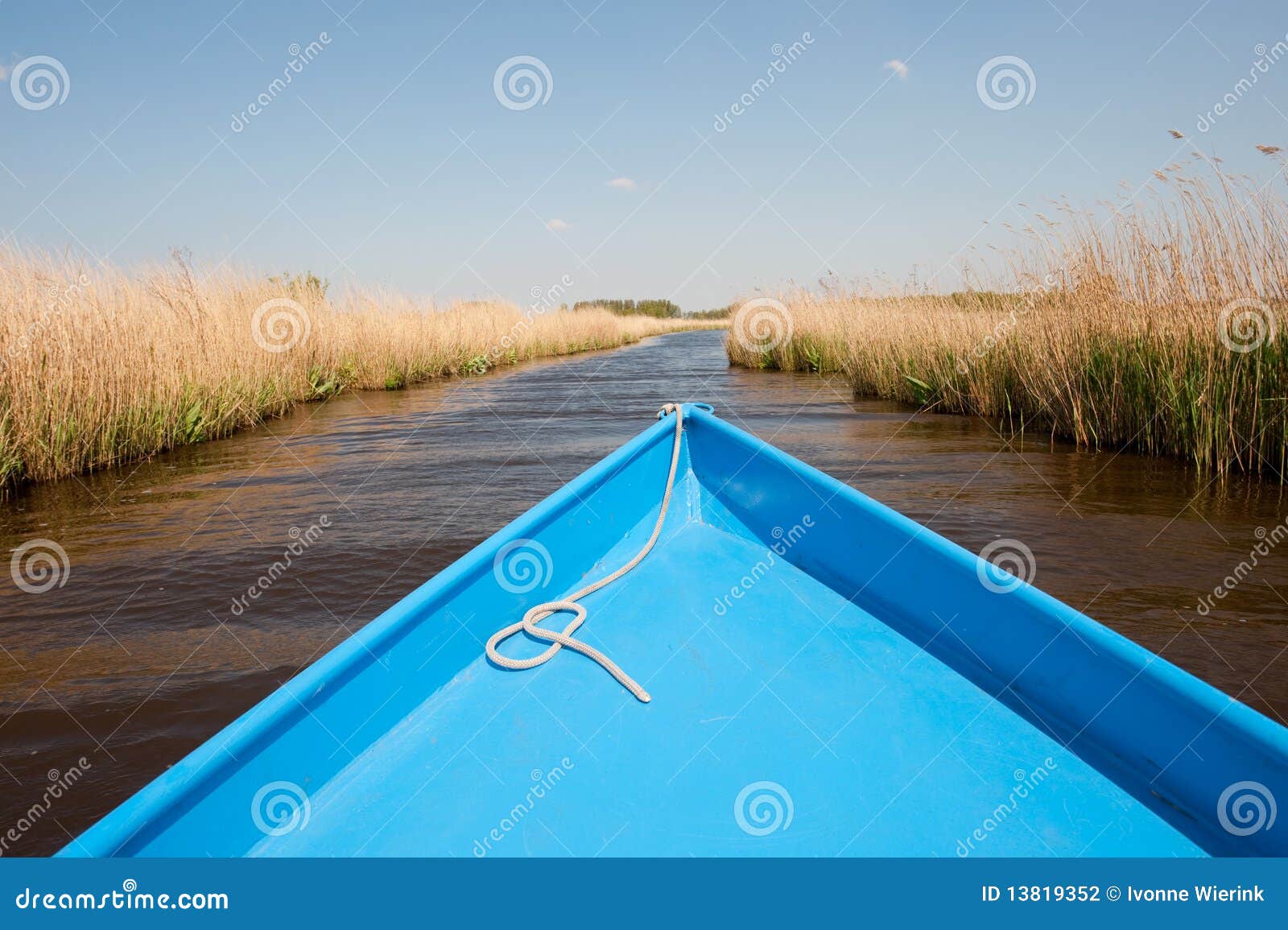 Boat in water landscape stock photo. Image of summer - 13819352