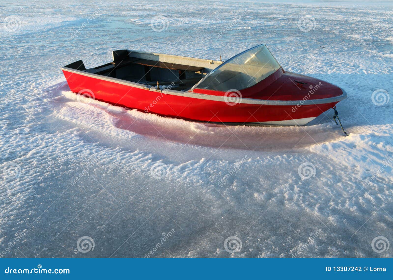 Boat winter frost ice stock photo. Image of transport - 13307242