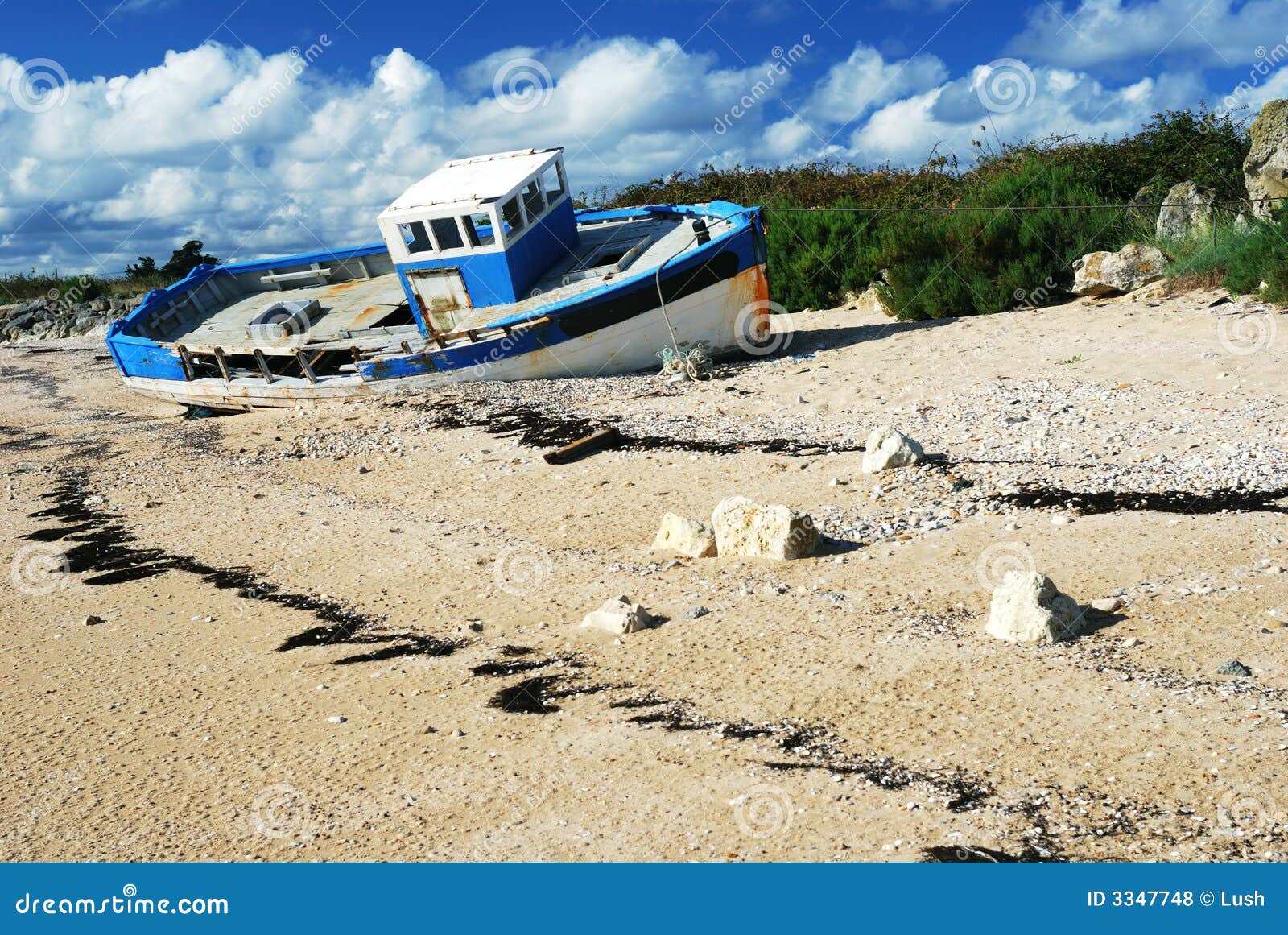 Boat wreck #2 stock photo. Image of craft, boat, embarcation - 3347748