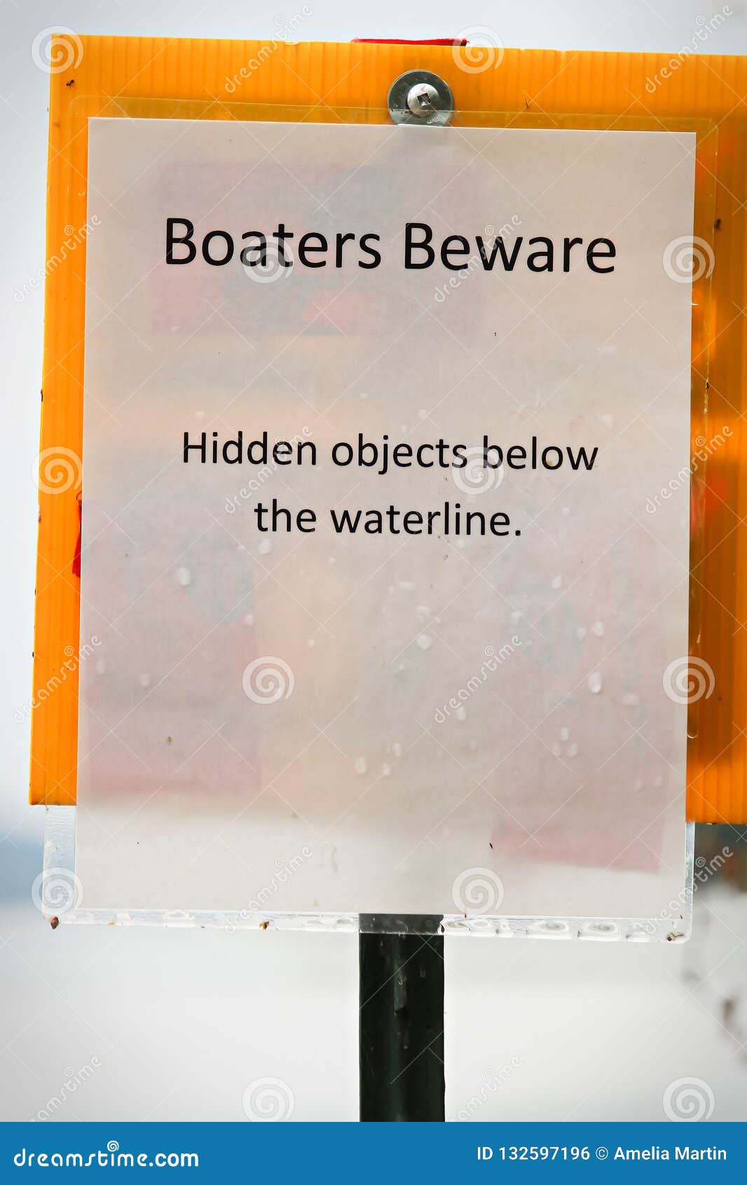 Beware Water Signs Stock Image | CartoonDealer.com #49782805