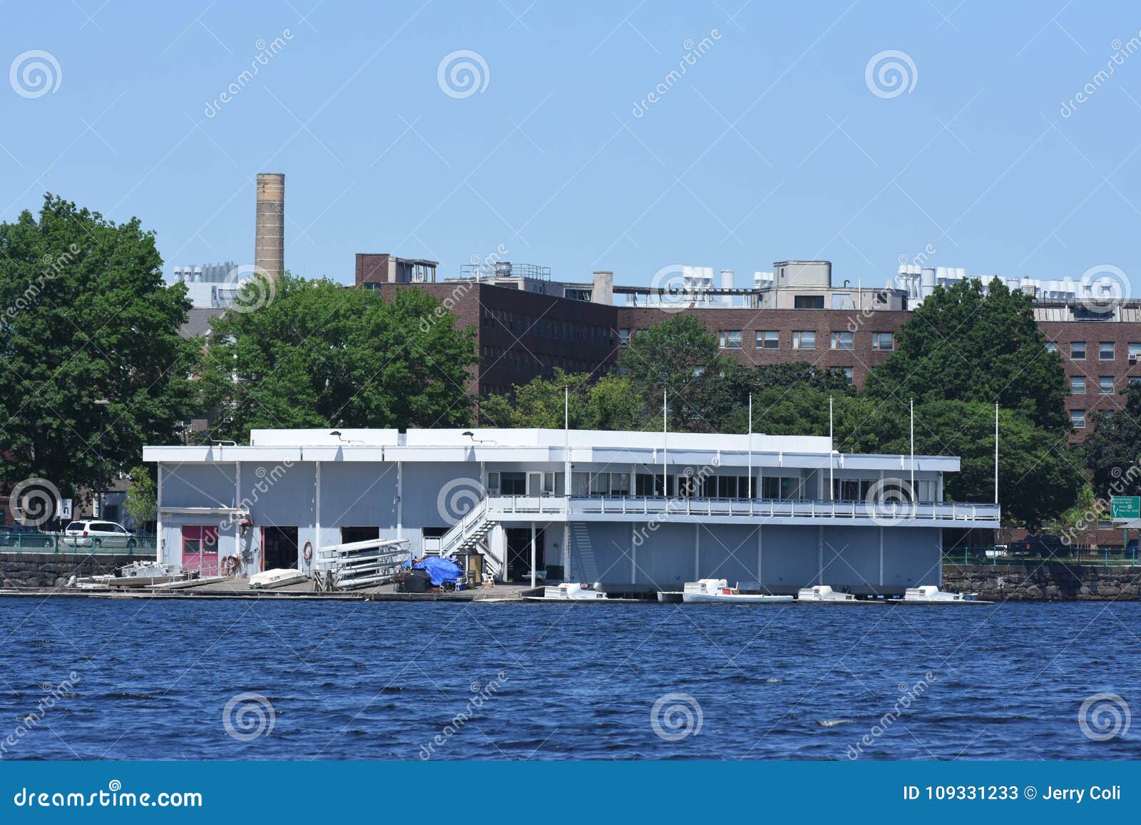 M.I.T. Boathouse editorial stock photo. Image of marriot - 109331233