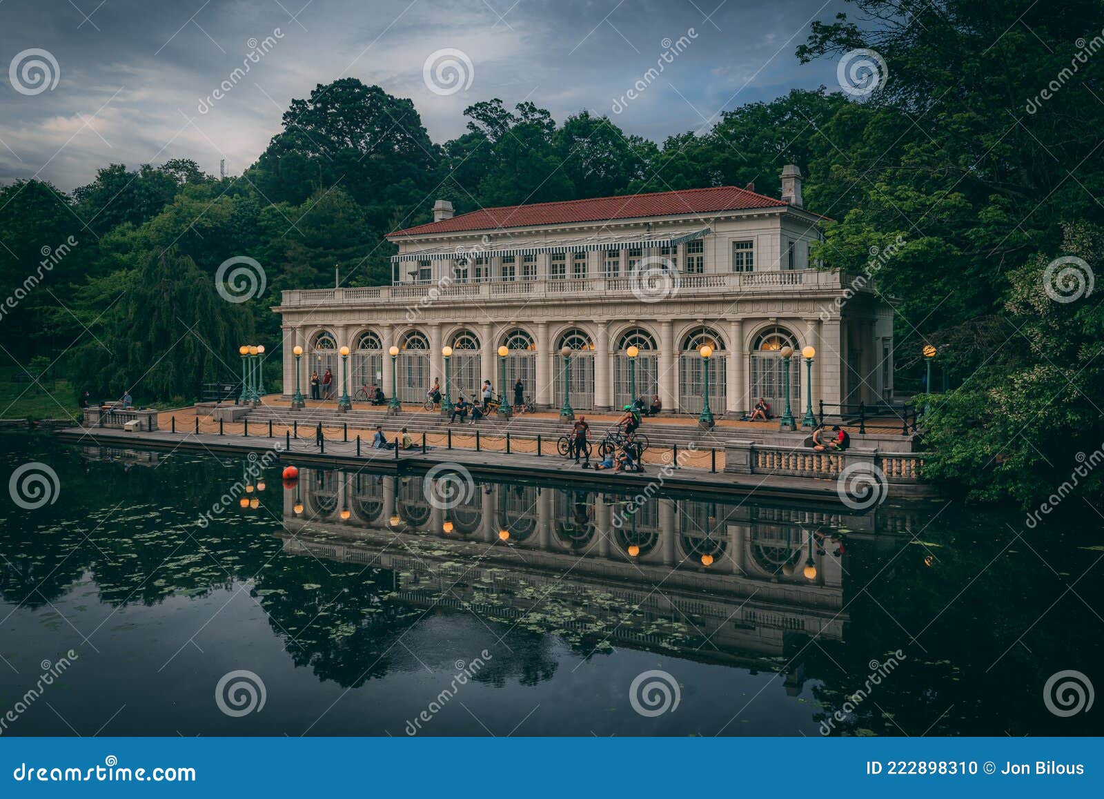 The Boathouse at Prospect Park, Brooklyn, New York Editorial Image ...