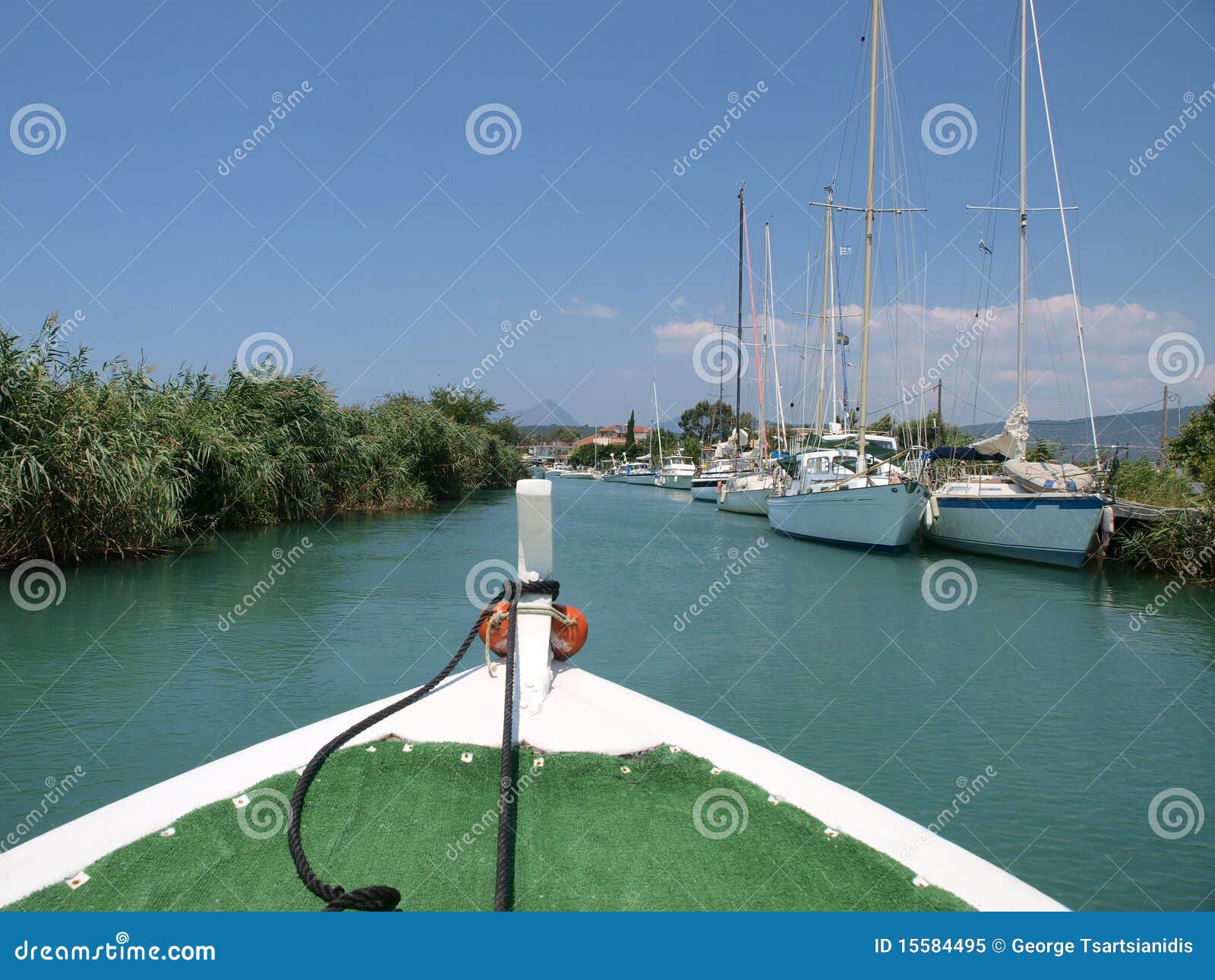 Boating stock image. Image of island, watercraft, boating - 15584495