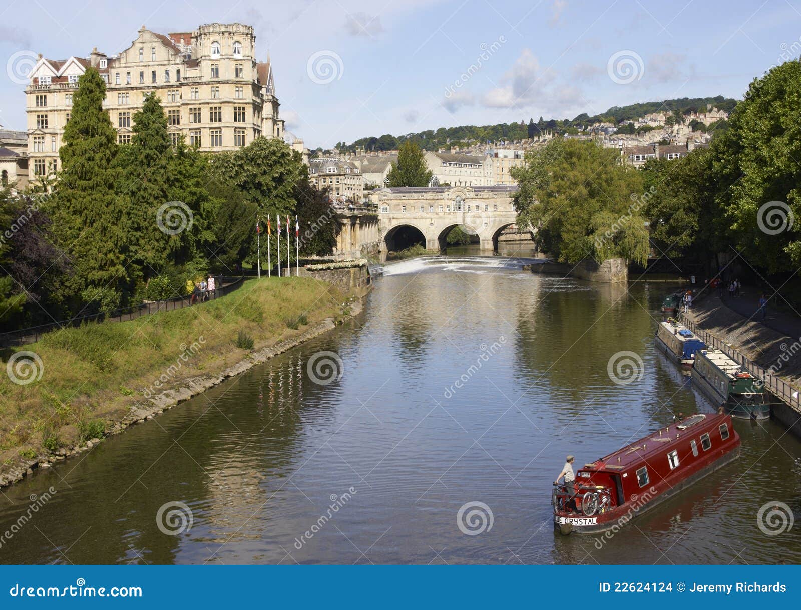 Boating in Bath editorial stock image. Image of britain - 22624124