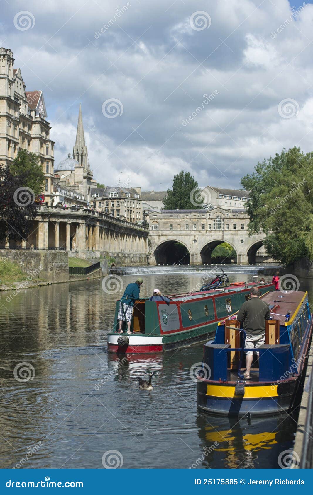 Boating in Bath editorial image. Image of holiday, england - 25175885