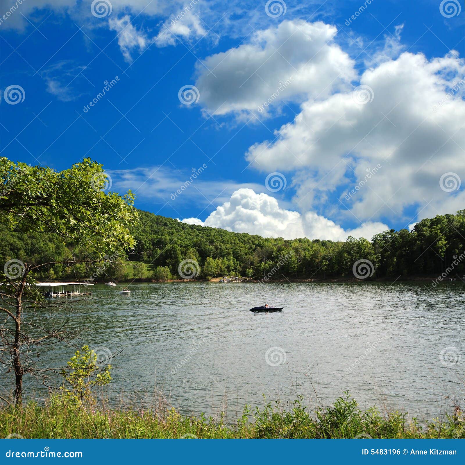 Boating in Kentucky stock photo. Image of boating, riverside - 5483196