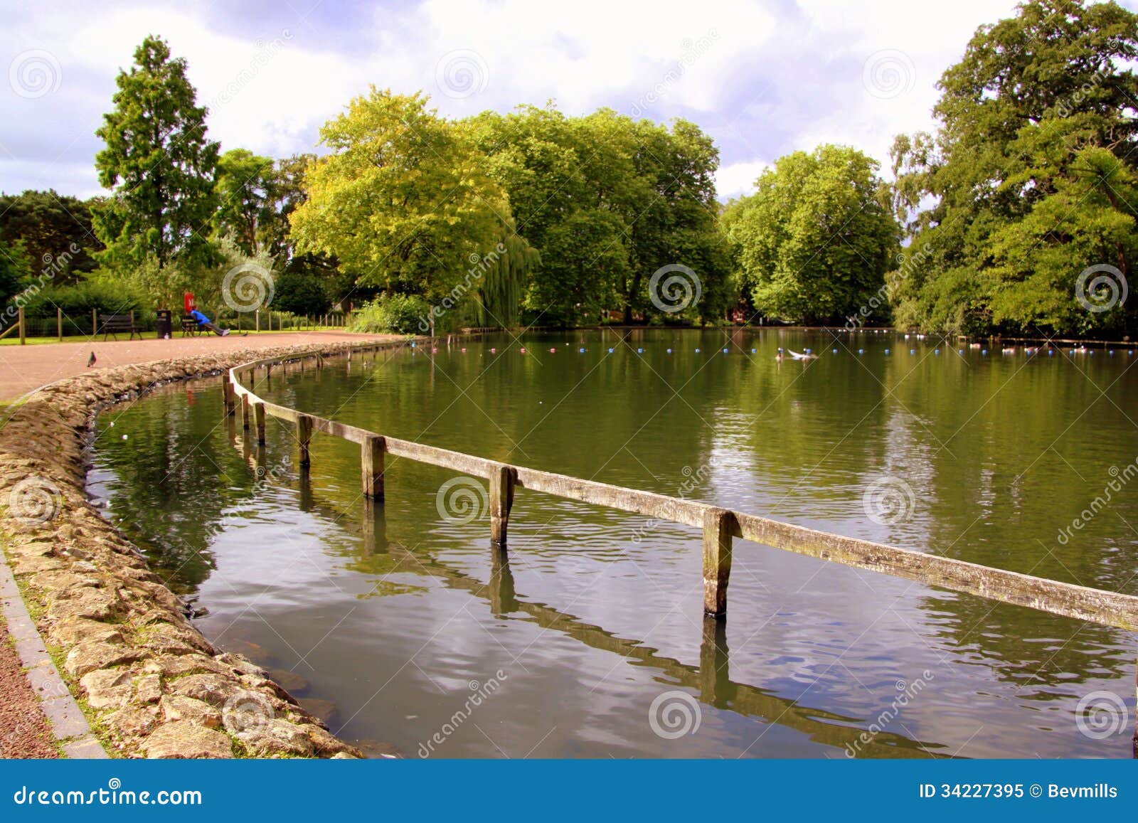 Boating Lake stock image. Image of leisure, quiet, park - 34227395