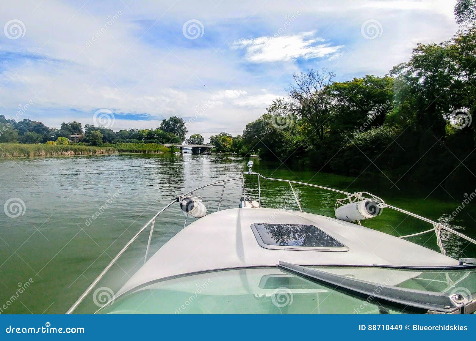 Boating on lake stock image. Image of minnetonka, boating - 88710449
