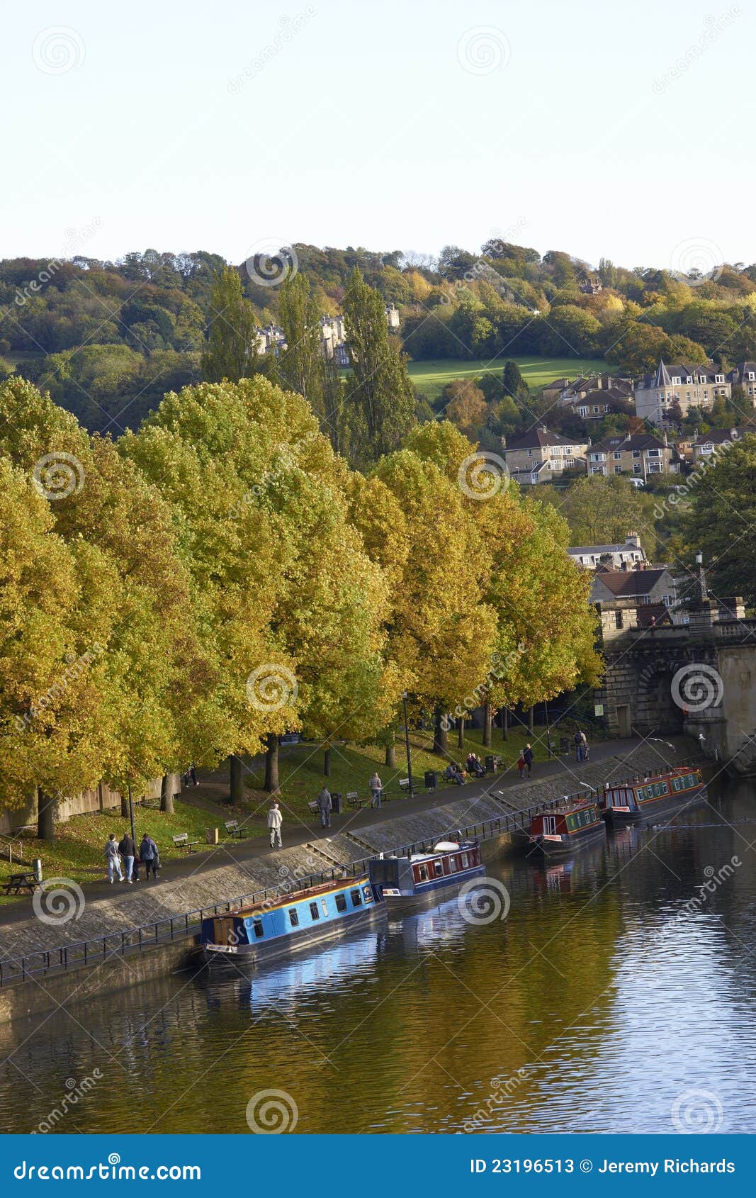 Boating on the River Avon in Bath Editorial Stock Photo - Image of ...