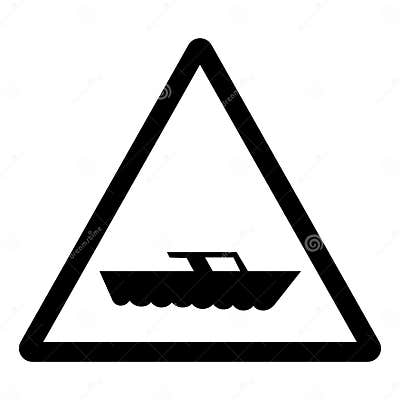 Boating Symbol Sign, Vector Illustration, Isolate on White Background ...