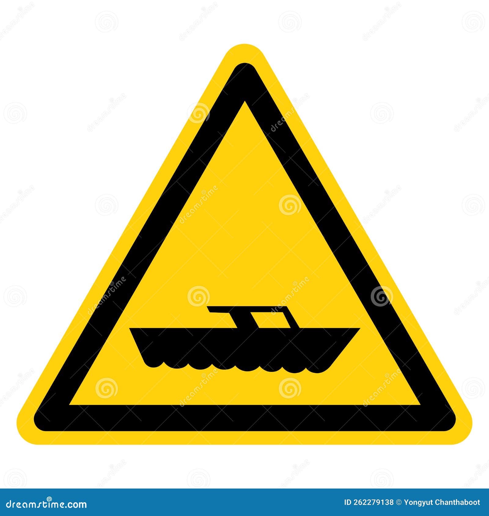 Boating Symbol Sign, Vector Illustration, Isolate on White Background ...