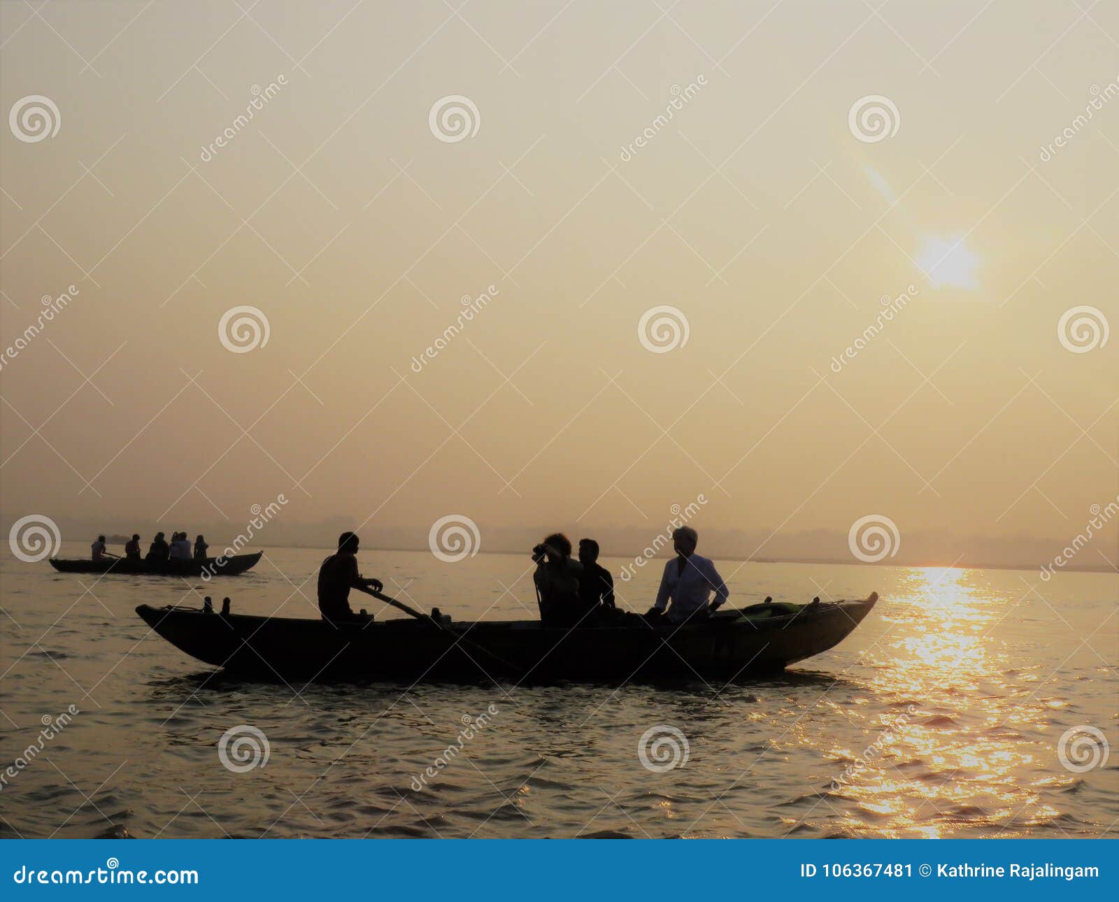 Boatman at Ganges River editorial photo. Image of banaras - 106367481