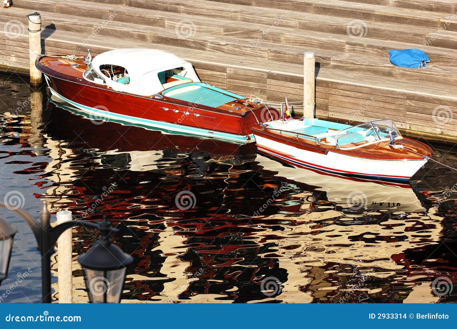 River boats on sunny day stock photo. Image of powerboat - 2933314