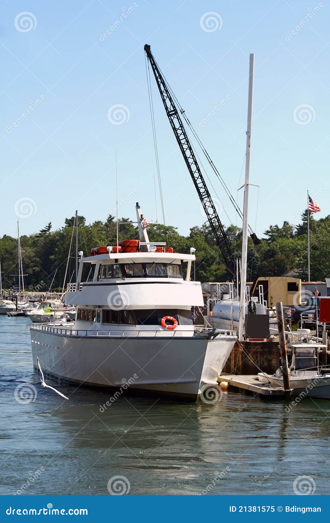 Boats at Dock stock image. Image of boat, industry, ocean - 21381575