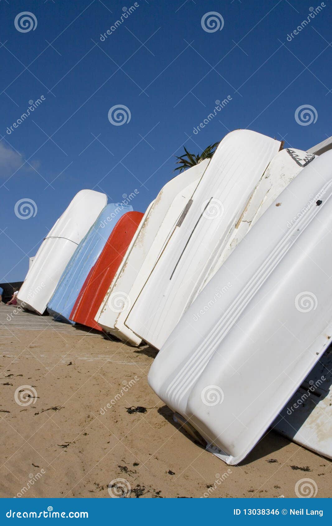 Boats Drying in the Evening Sun Stock Photo - Image of drying, town ...