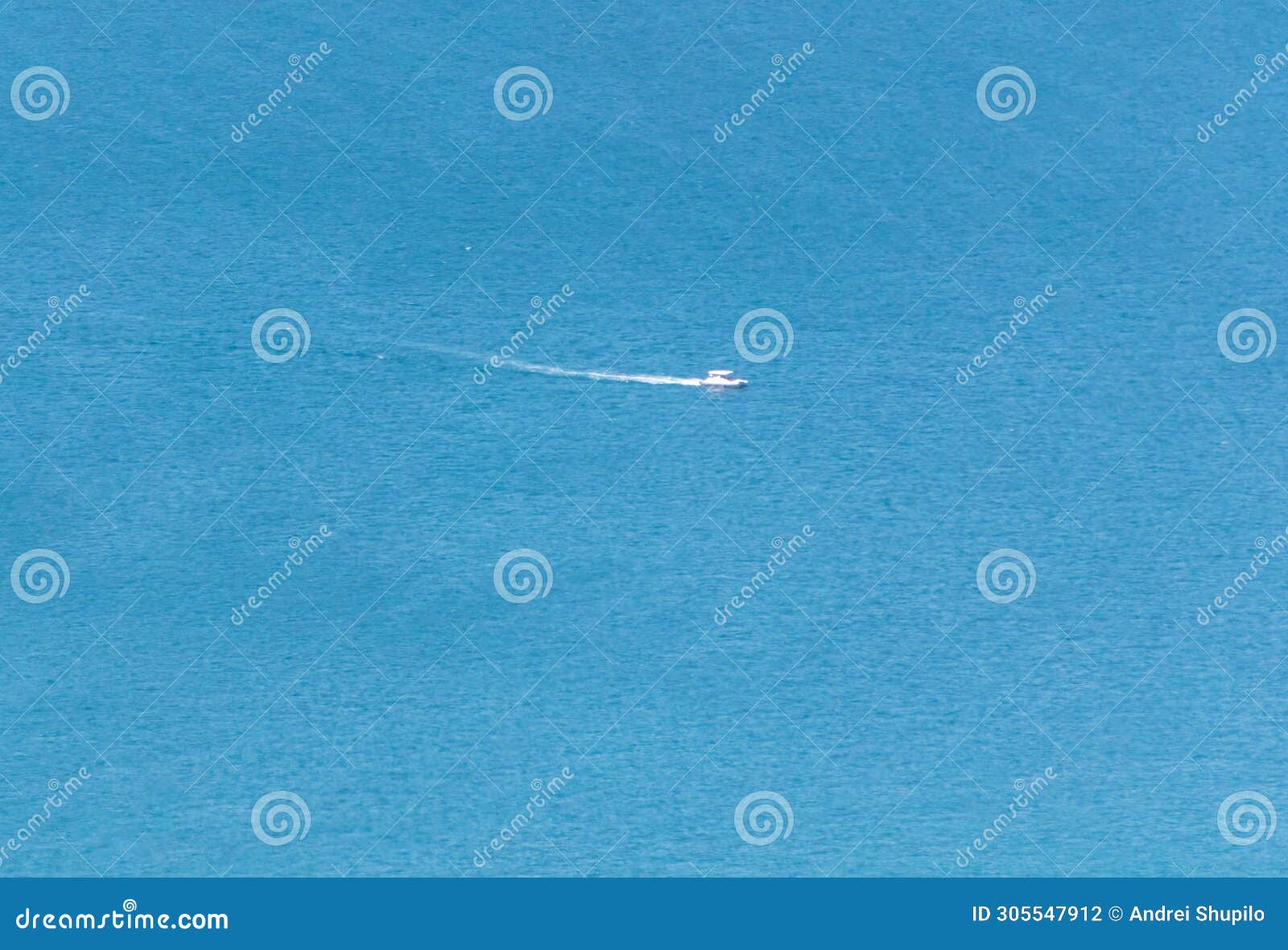 Boats Float in the Sea, Top View Stock Photo - Image of leisure, summer ...
