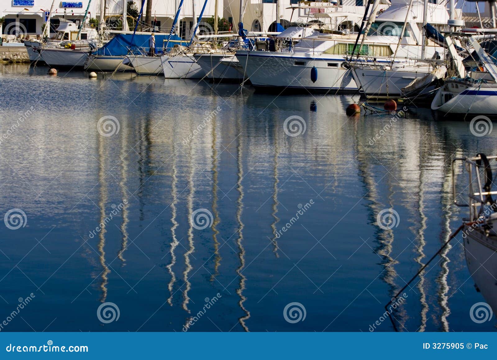 Boats in harbour stock image. Image of harbor, scenery - 3275905