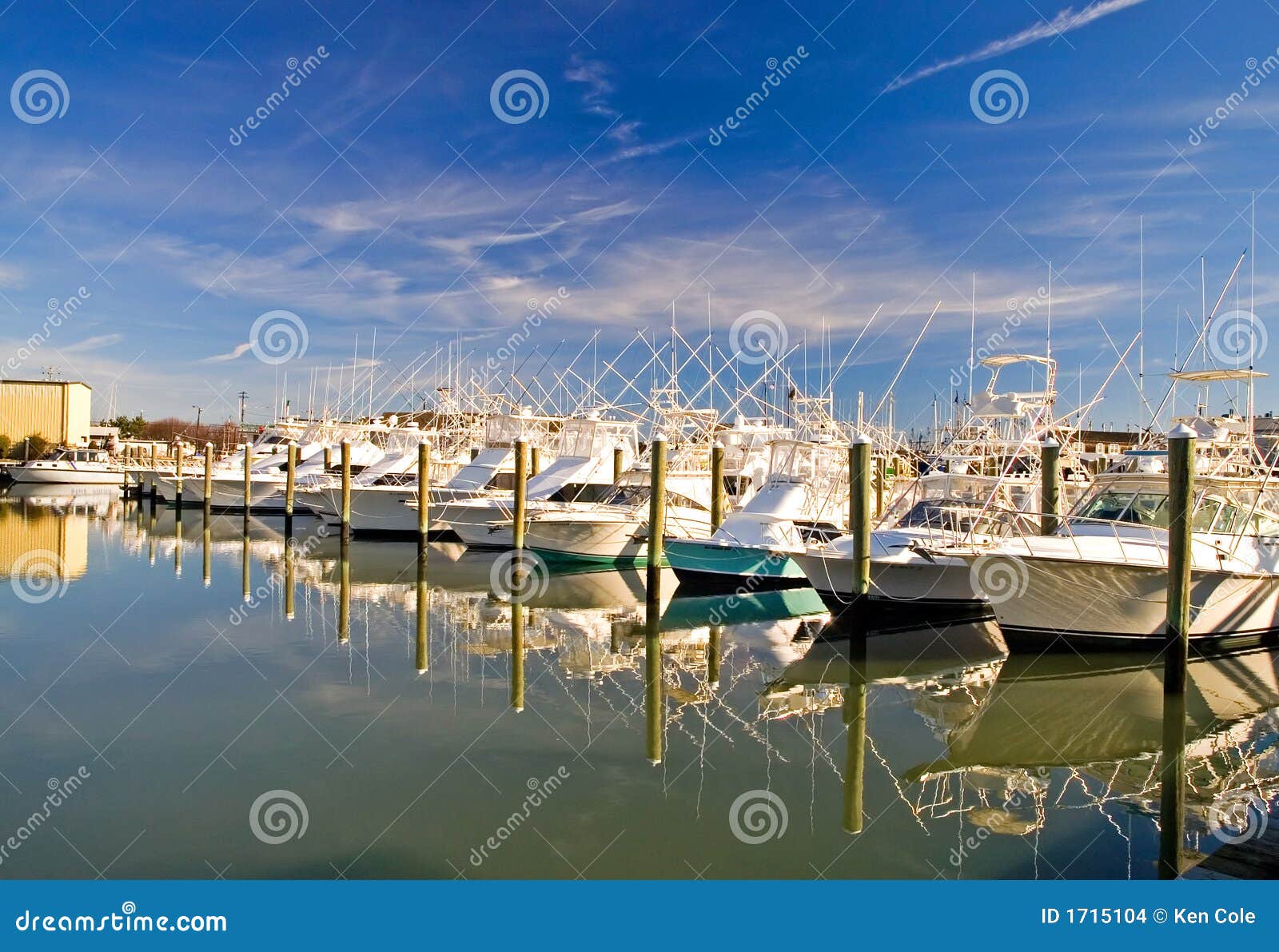 Boats at a Marina-1 stock photo. Image of luxury, blue - 1715104