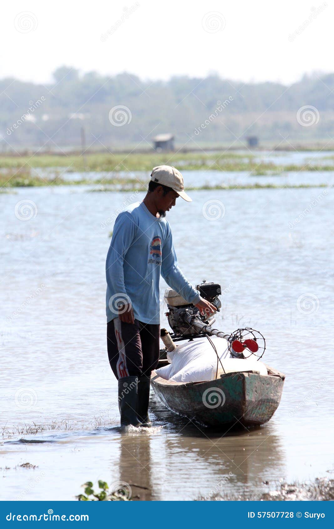 Boats editorial stock photo. Image of water, indonesia - 57507728