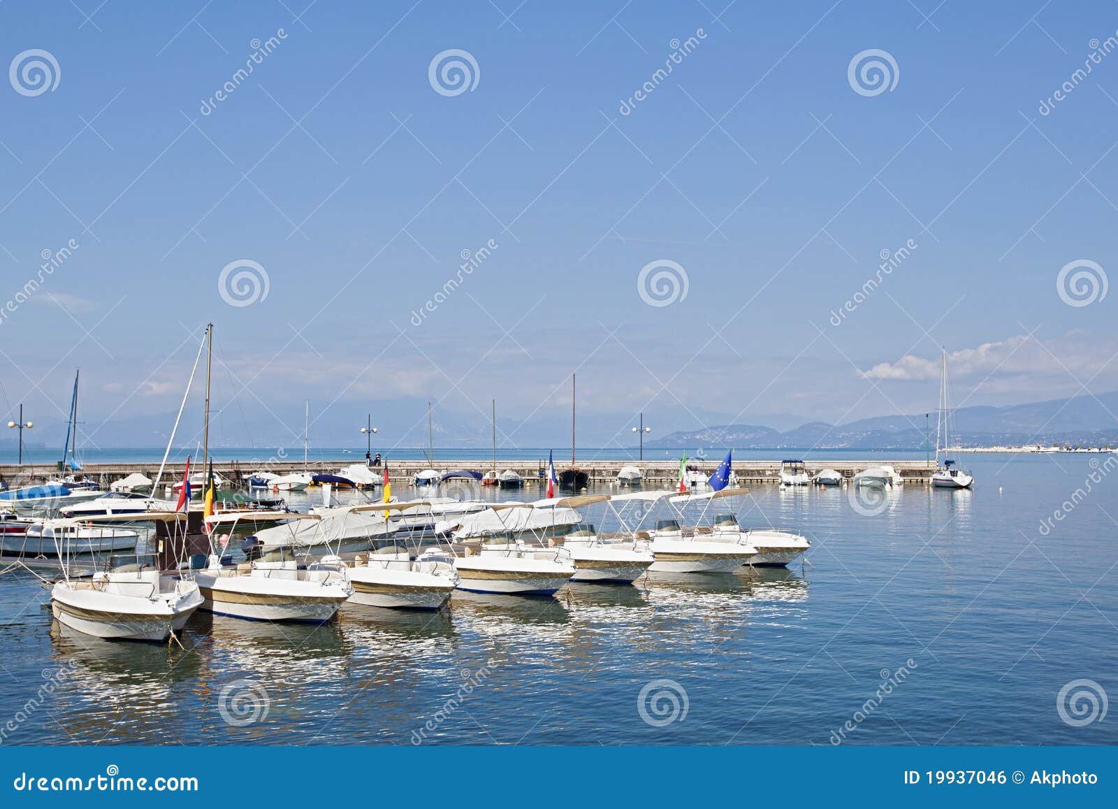 Boats at the pier stock photo. Image of recreation, boats - 19937046