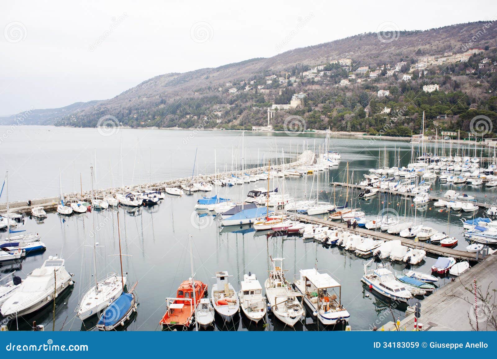 Boats stock image. Image of greece, harbor, samos, southern - 34183059