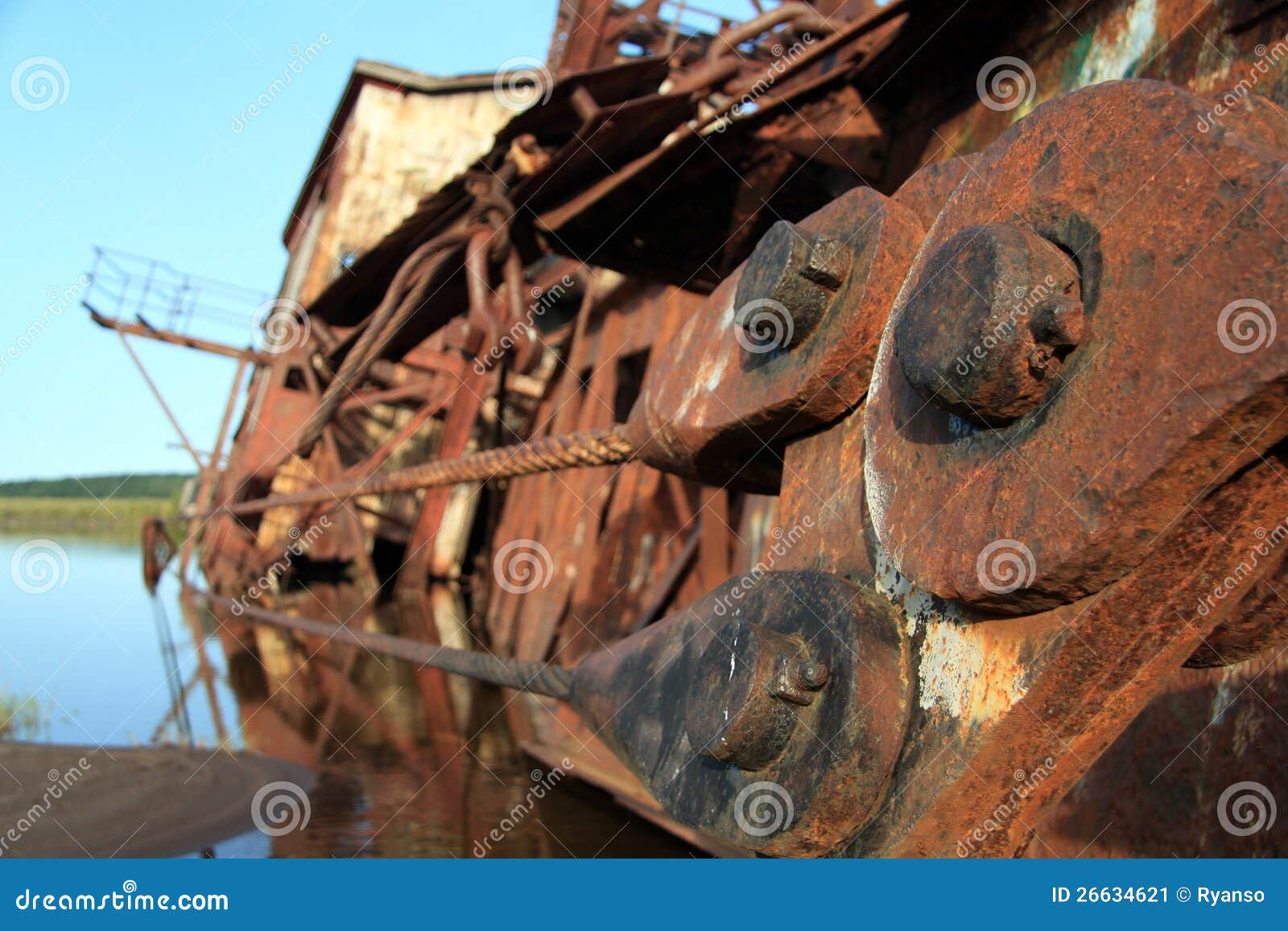 Boats rusting bolts stock image. Image of history, industrial - 26634621