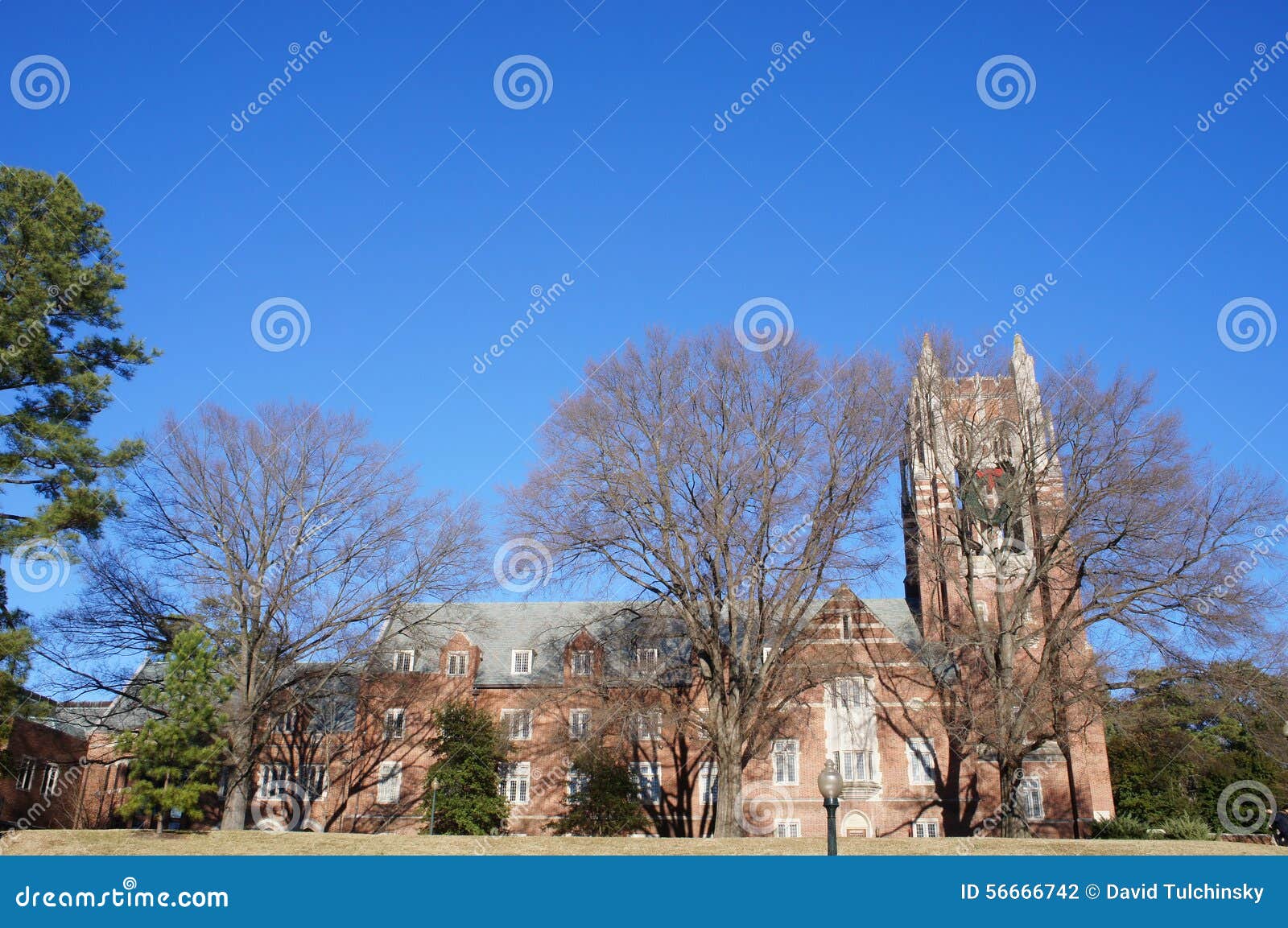 Boatwright Memorial Library - University of Richmond Stock Photo ...