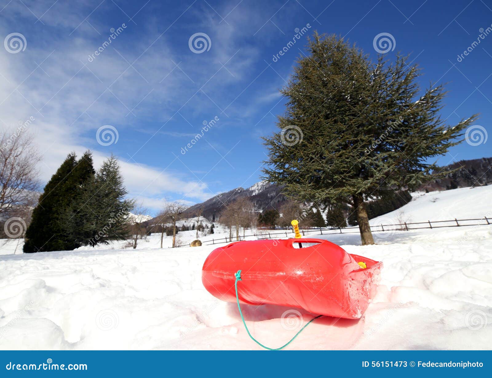 Bob for Playing in the Snow in Mountains Stock Image - Image of game ...