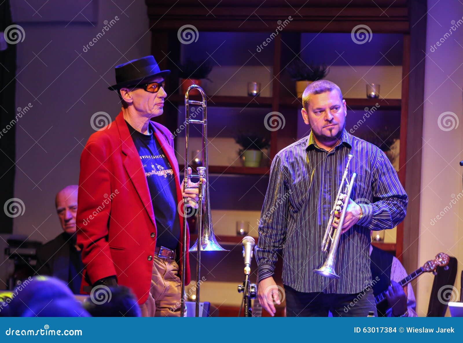 Boba Jazz Band image stock éditorial. Image of pièce - 63017384